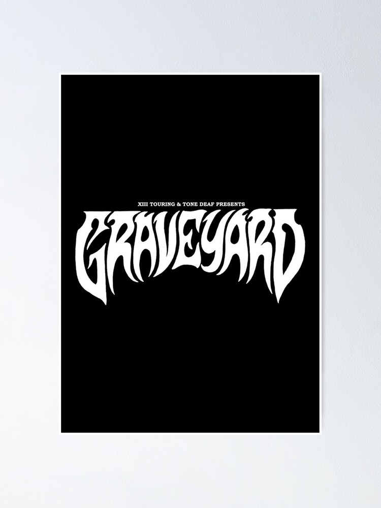 "Graveyard Logo Artwork" Poster for Sale by ocarss2l501 | Redbubble