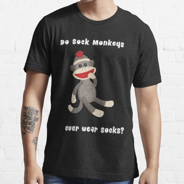 "Socks?" T-shirt for Sale by MoGlow16 | Redbubble | sock monkey t ...