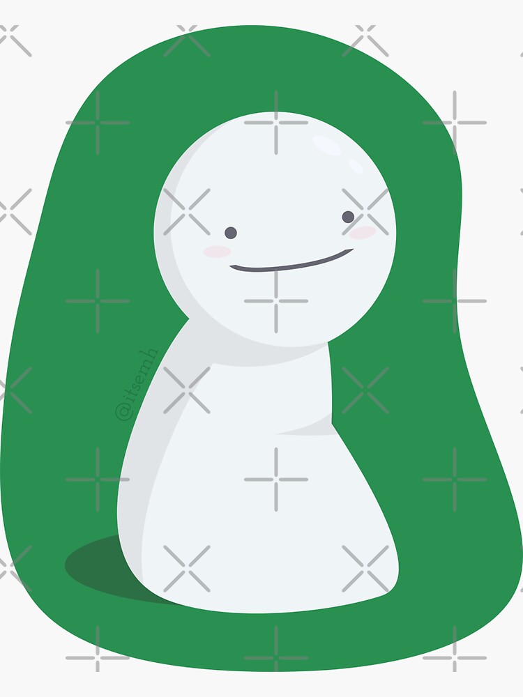 "Dream Blob Original - Minimal Art" Sticker for Sale by itsemh | Redbubble