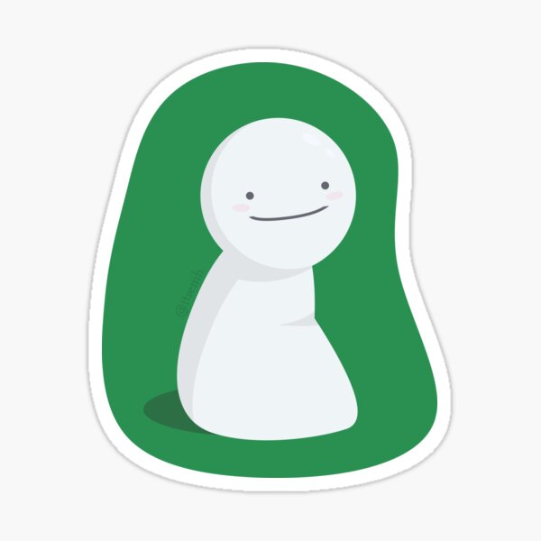 "Dream Blob Original - Minimal Art" Sticker for Sale by itsemh | Redbubble