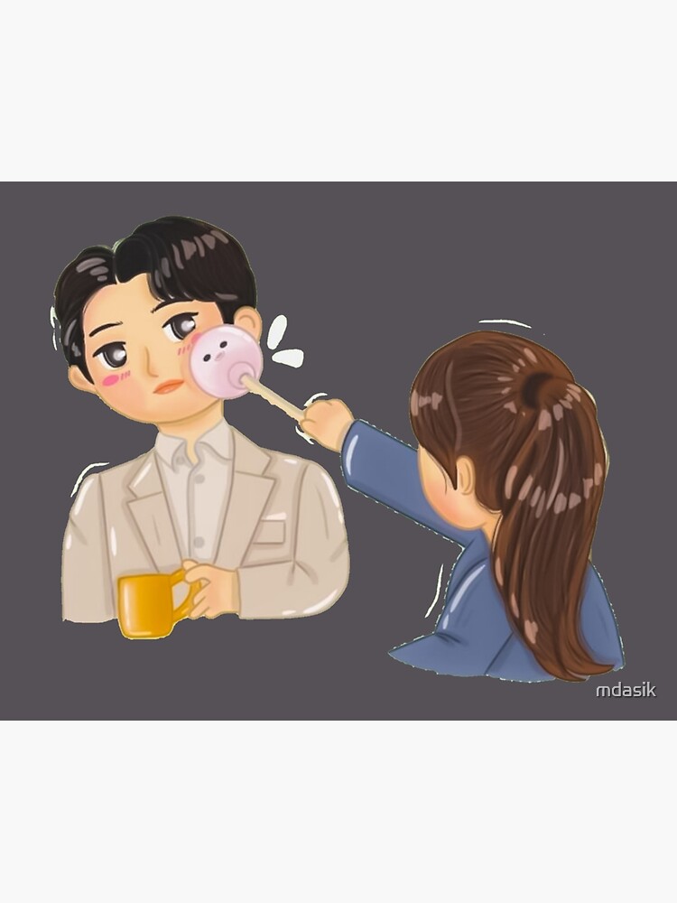 "Vincenzo Cartoon Art | Kdrama Cartoon | Cute Couples Cartoon" Art ...