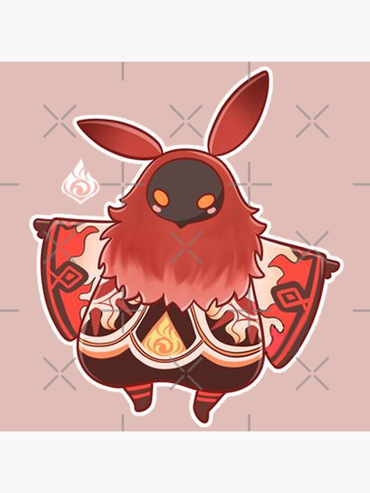 "Genshin Impat Chibi Pyro Abyss Mage" Art Print for Sale by ...