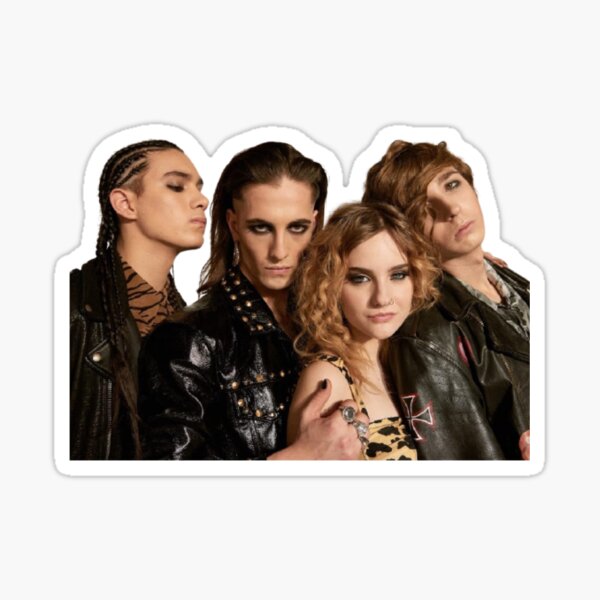 "Maneskin" Sticker for Sale by caitlin282828 | Redbubble