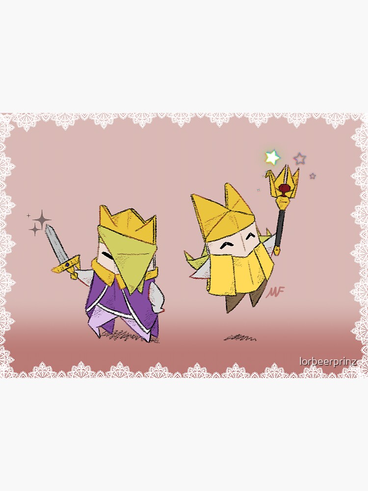 "Paper Mario: The Origami King -- Olly & Olivia" Sticker by ...