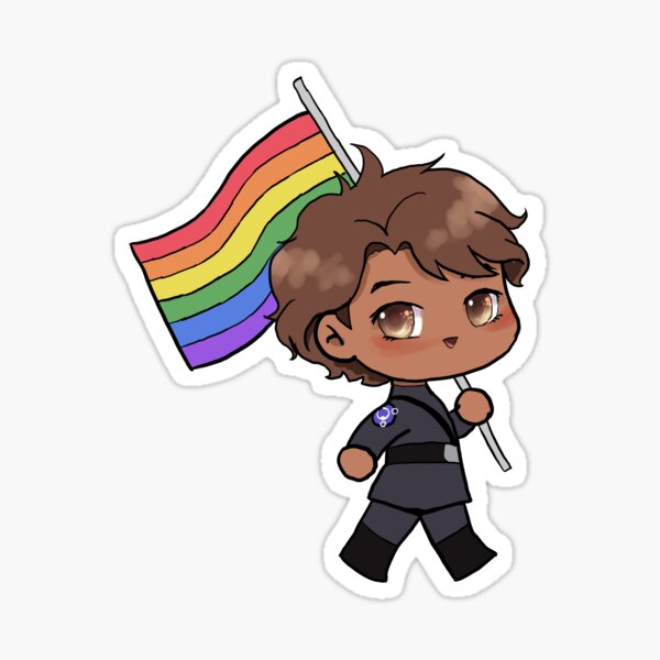 "pride eli" Sticker by thecakeissisley | Redbubble