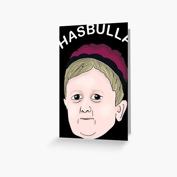 "hasbulla cartoon" Greeting Card by cyrilcronin | Redbubble