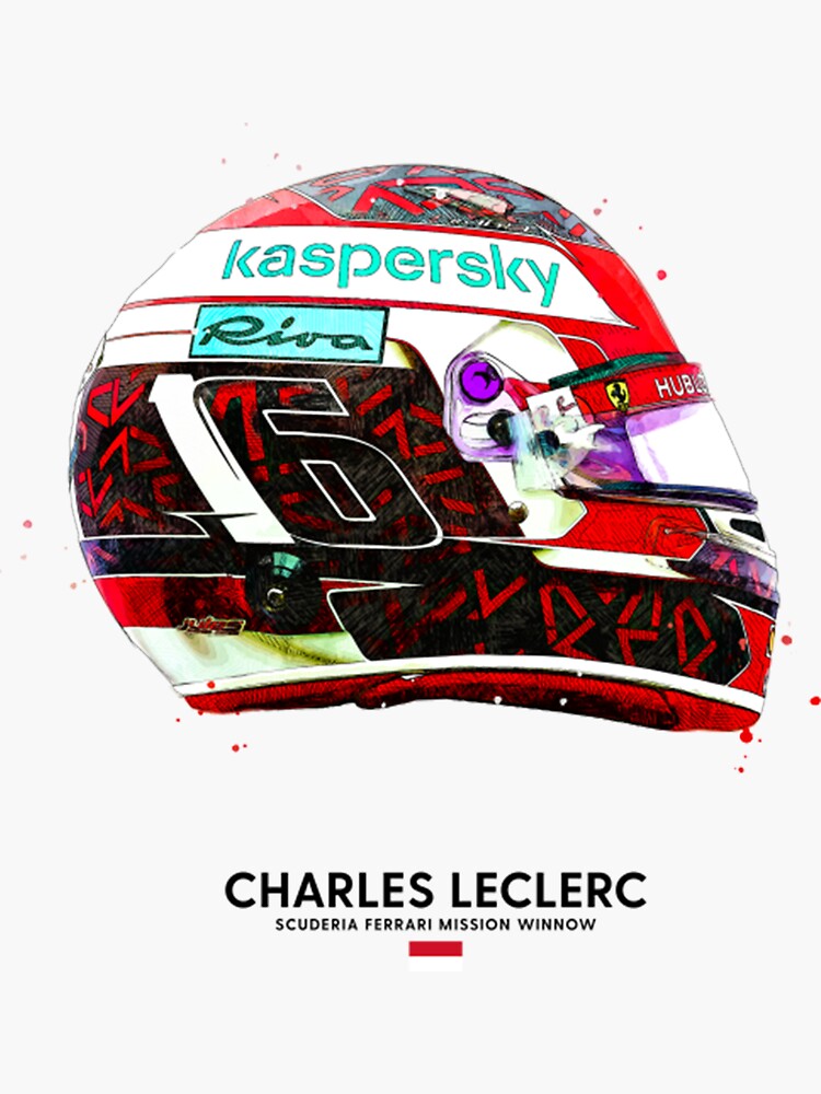 "Charles Leclerc" Sticker von FranklinNA | Redbubble