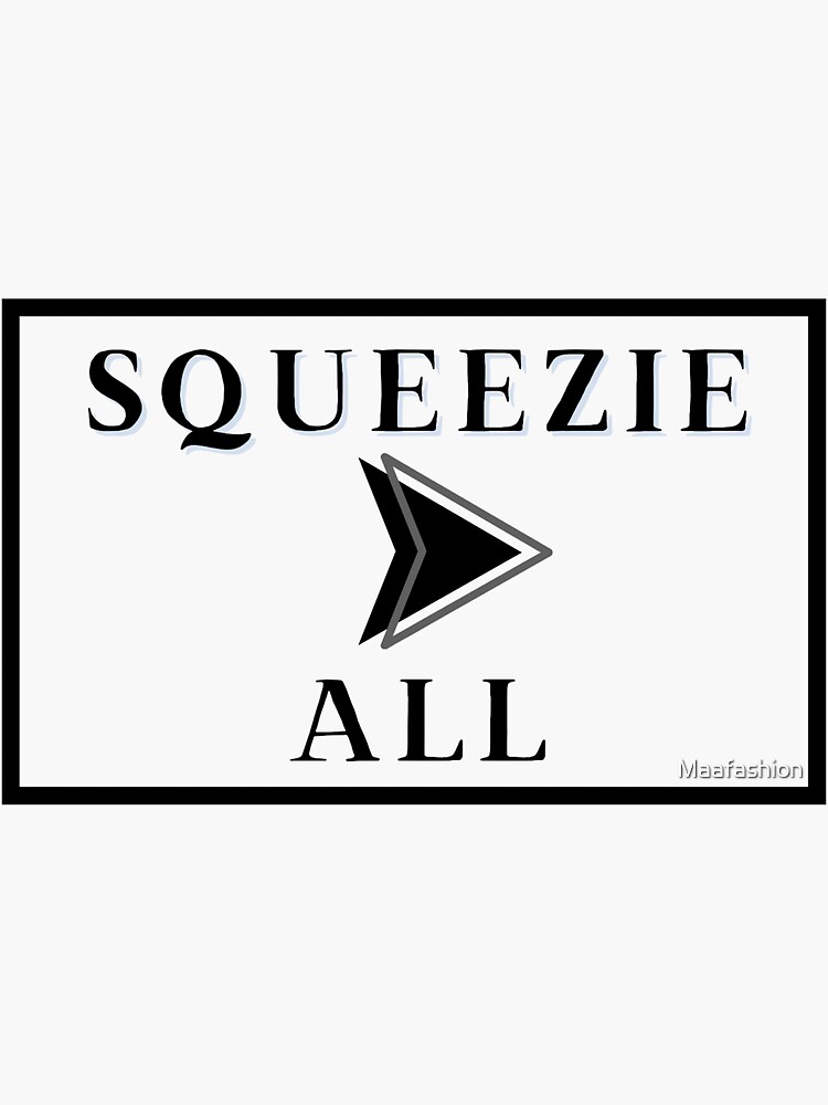 "Squeezie" Sticker for Sale by Maafashion | Redbubble