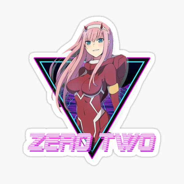 "Zero Two" Sticker for Sale by margaretsmithz | Redbubble