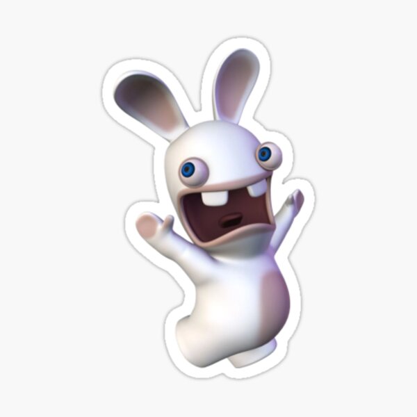 Rabbids Stickers | Redbubble