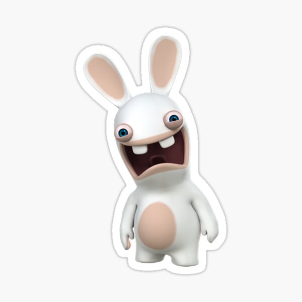Rabbids Stickers | Redbubble