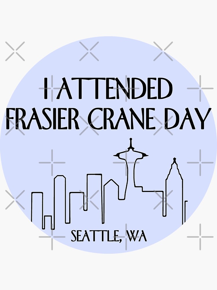 "i attended" Sticker by aluap106 | Redbubble