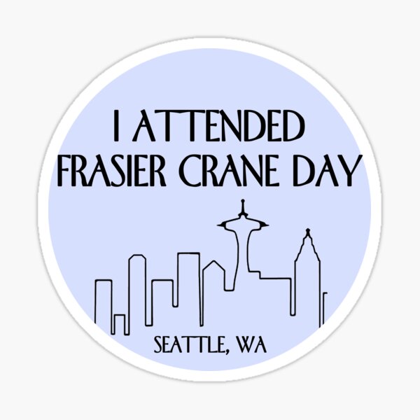 "i attended" Sticker by aluap106 | Redbubble