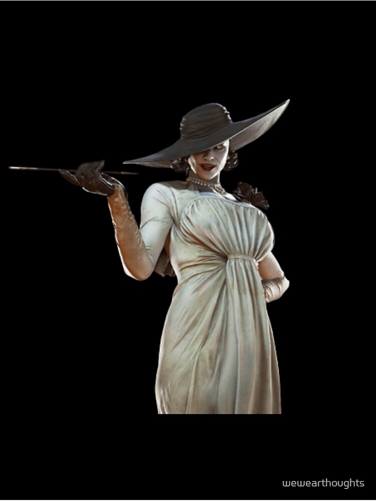 "Lady Dimitrescu" Poster for Sale by wewearthoughts | Redbubble