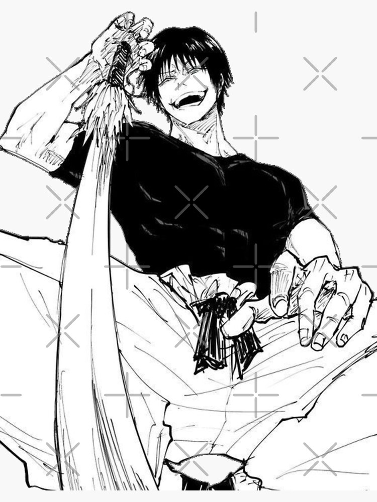 Sticker « Toji Fushiguro Jujutsu Kaisen », par stayinteresting | Redbubble