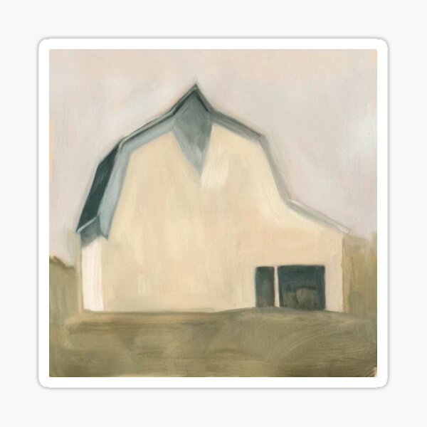 "Serene Barn" Sticker for Sale by EllisDodd | Redbubble