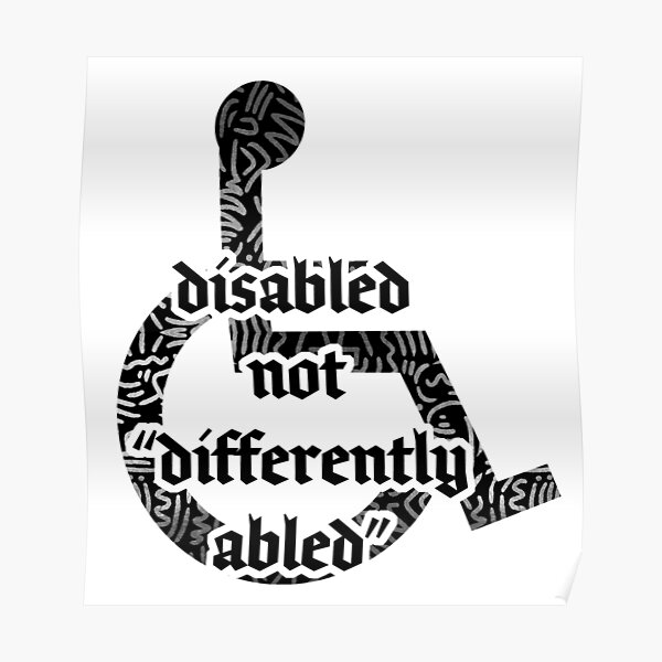 Prints Digital Prints disability advocacy home decor art print ...