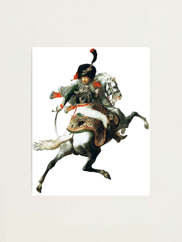 "Théodore Géricault - The Charging Chasseur" Photographic Print for ...