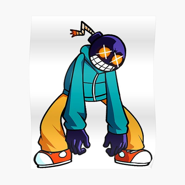 "Whitty Friday Night Funkin" Poster by TheLucasStory | Redbubble