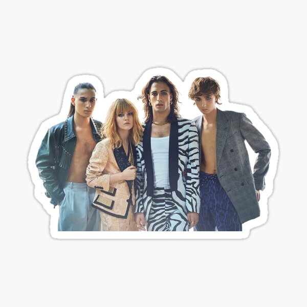 "Maneskin" Sticker for Sale by TheLucasStory | Redbubble