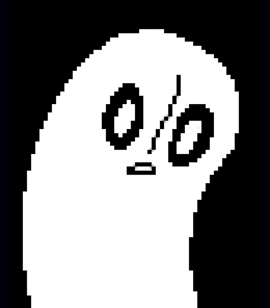 "UNDERTALE Napstablook" by discordantly | Redbubble
