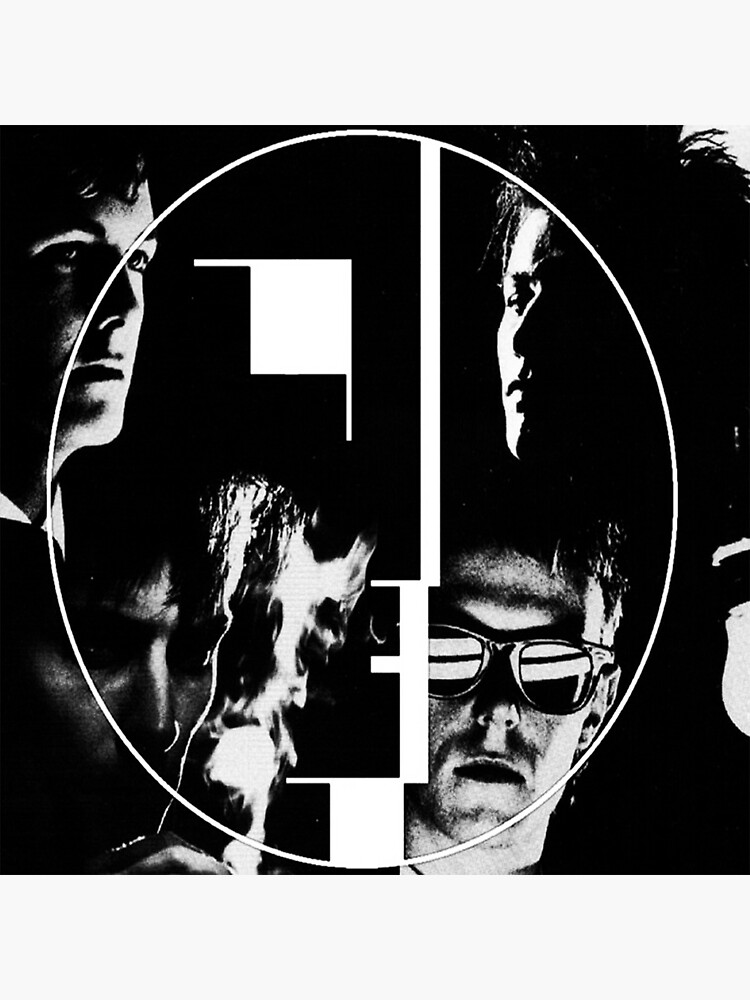 "Bauhaus Band - Poster" Sticker for Sale by ksingyard5g | Redbubble