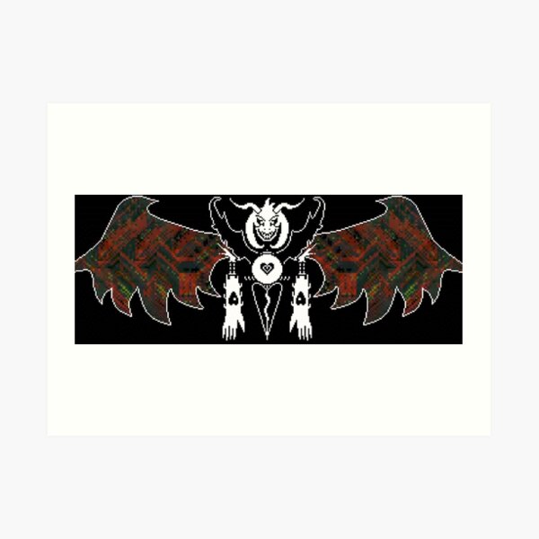 "UNDERTALE Asriel Final Form" Art Print for Sale by discordantly ...
