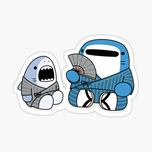 "Samezu Karate" Sticker for Sale by yktv-kloi | Redbubble