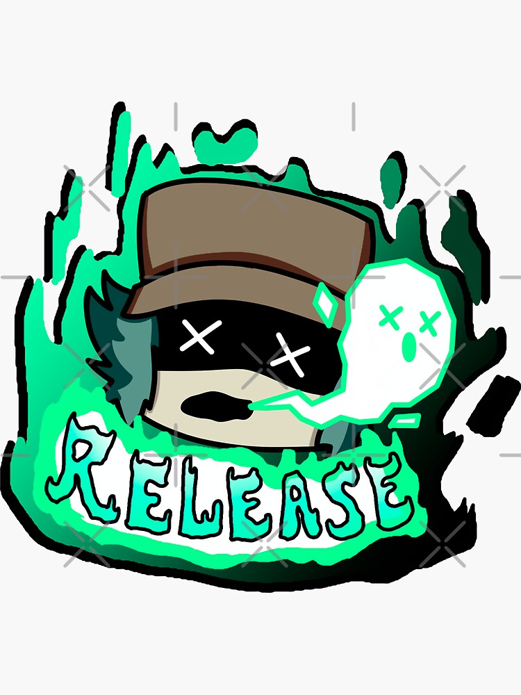 "Fnf Garcello mod character graffiti release" Sticker for Sale by ...