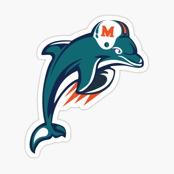 Miami Dolphins Stickers | Redbubble