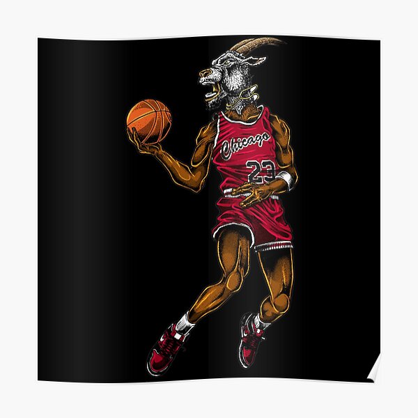 Michael Jordan The Goat Posters | Redbubble