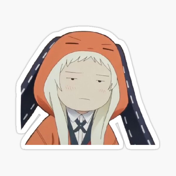 "kakegurui runa yomozuki" Sticker for Sale by snazzymina | Redbubble
