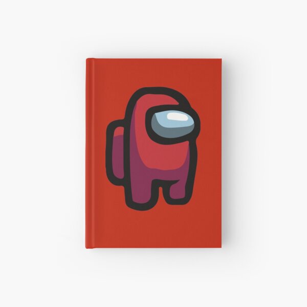 Cuadernos de tapa dura: Among Us Red | Redbubble