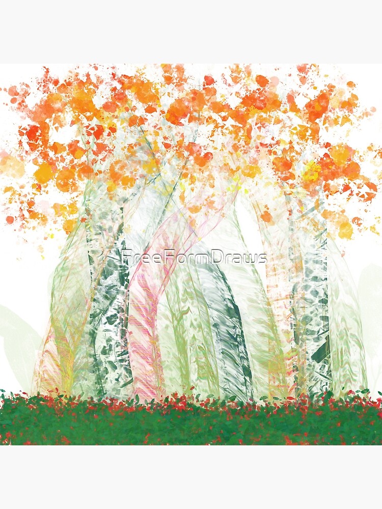 "Rooted" Poster by FreeFormDraws | Redbubble