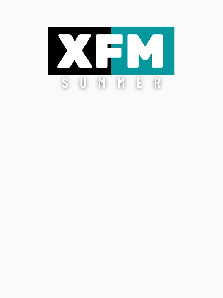 "XFM Summer Logo" T-shirt for Sale by cxreyuk | Redbubble | cxrey t ...