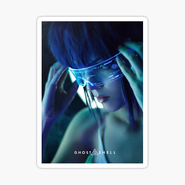 "Ghost in the Shell" Sticker for Sale by elita01 | Redbubble