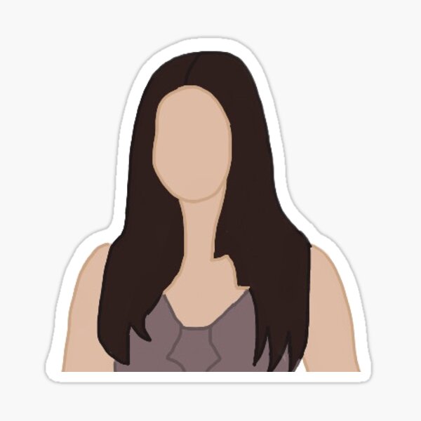 "Elena Gilbert " Sticker for Sale by Audreyhagan | Redbubble