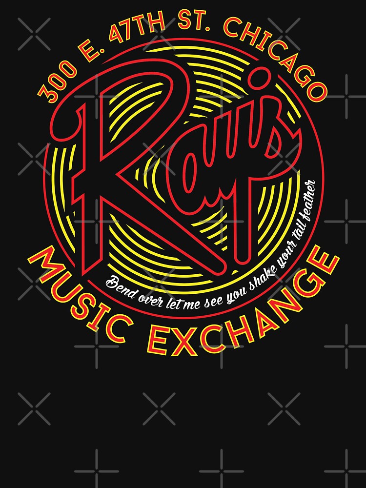 "Ray’s Music Exchange - Bend Over Shake Reverse Variant" T-shirt for ...
