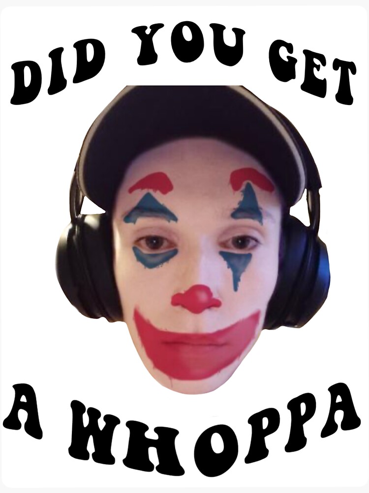 Pegatina «¿Conseguiste un colector de whoppa Jack?» de raegancreates ...