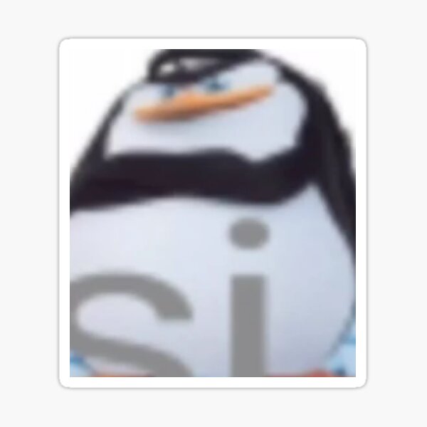 "si" Sticker for Sale by papa-zoinks | Redbubble