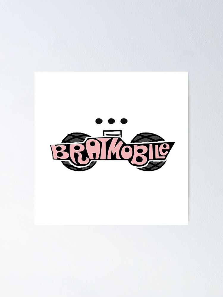 "Bratmobile Logo Original Design" Poster for Sale by catvclark | Redbubble