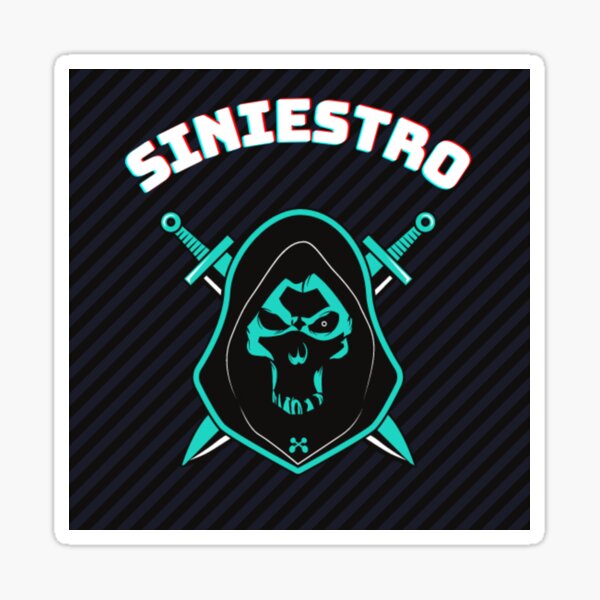 "SINISTER" Sticker for Sale by L-MAIN | Redbubble