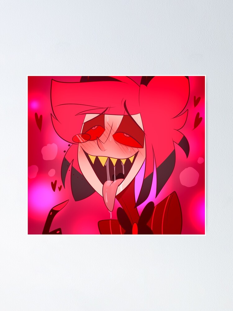 "Cursed Alastor" Poster for Sale by GothicSpaceMoth | Redbubble