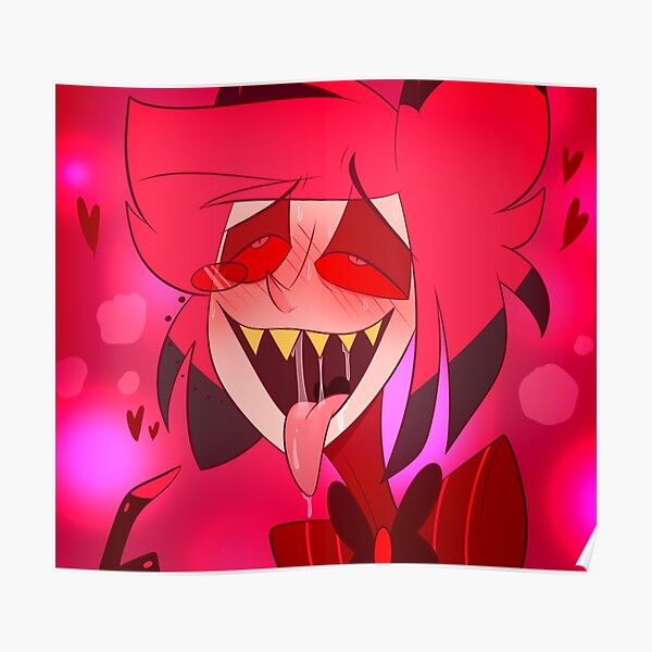 "Cursed Alastor" Poster for Sale by GothicSpaceMoth | Redbubble