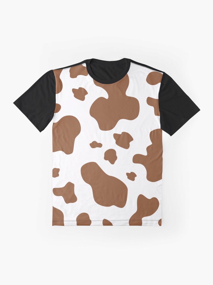 "Brown and White Cow Pattern" T-shirt by lakeerieartists | Redbubble
