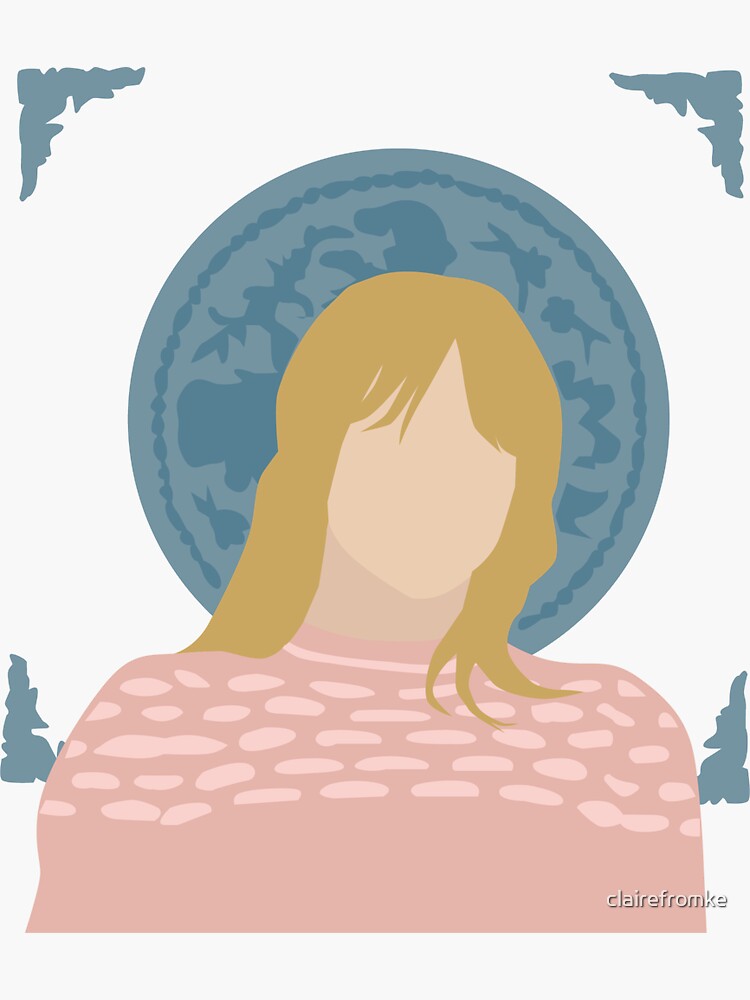 "Promising Young Woman-Icon" Sticker by clairefromke | Redbubble
