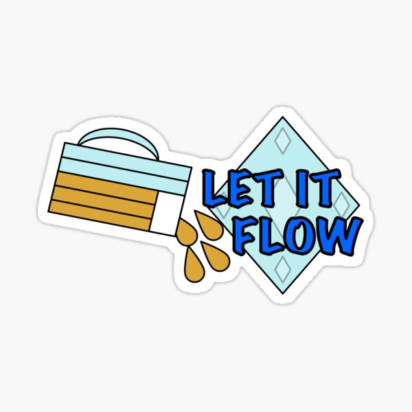 "Epcot Drink Around the World - Let It Flow" Sticker for Sale by ...