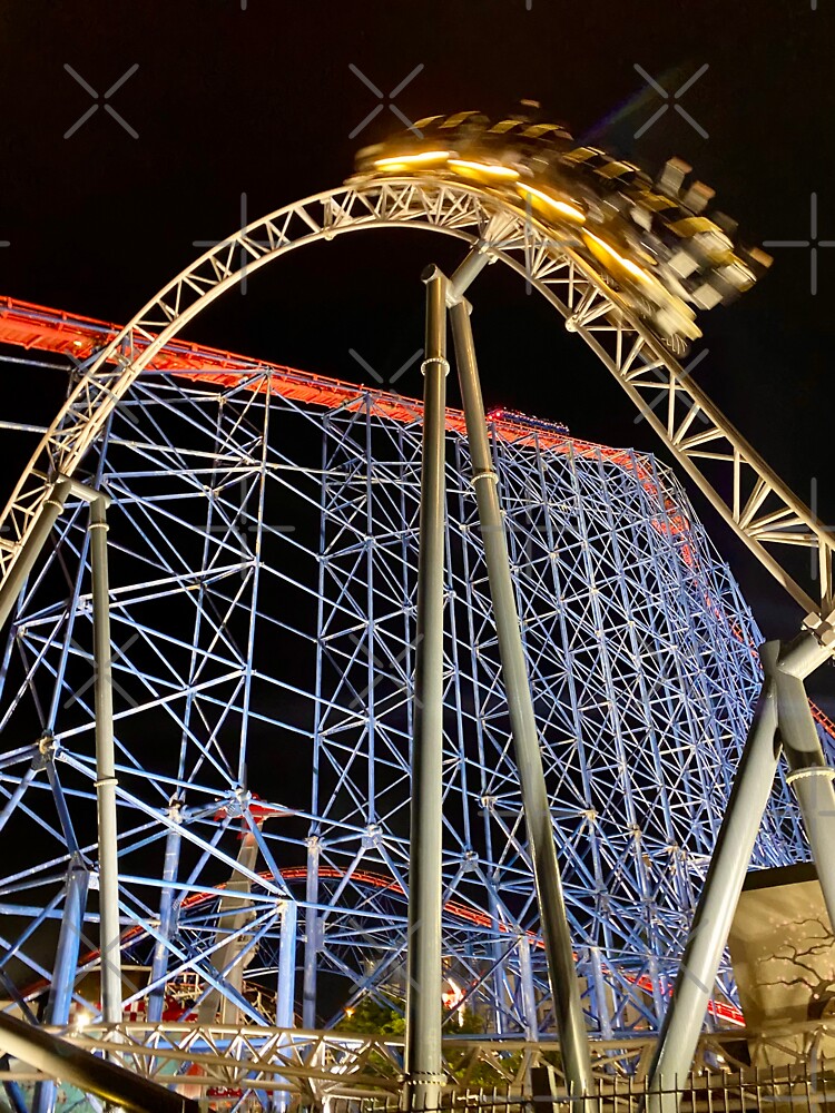 "ICON and The Big One at Blackpool pleasure beach " Sticker for Sale by ...