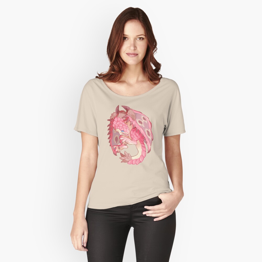 "Pink Rathian" Sticker for Sale by ands | Redbubble