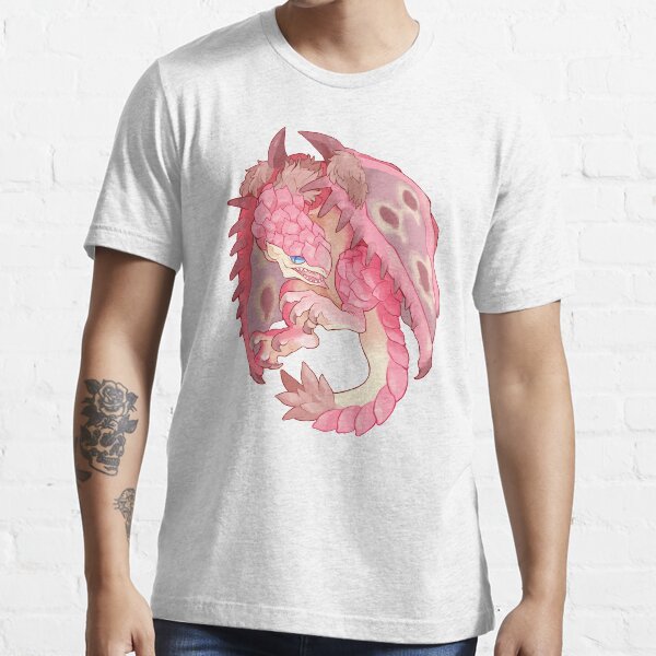 "Pink Rathian" T-shirt for Sale by ands | Redbubble | pink rathian t ...